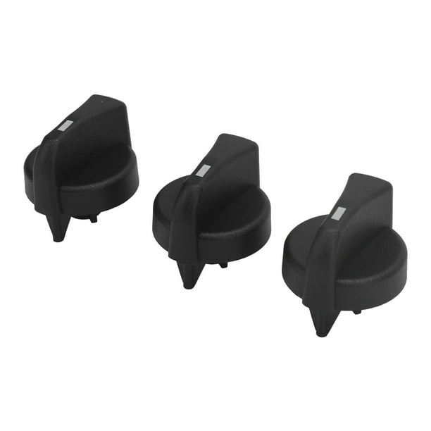 3 Pcs AC Heat Control Knob 121 0001 000 Replacement Switch Heater Fan ...