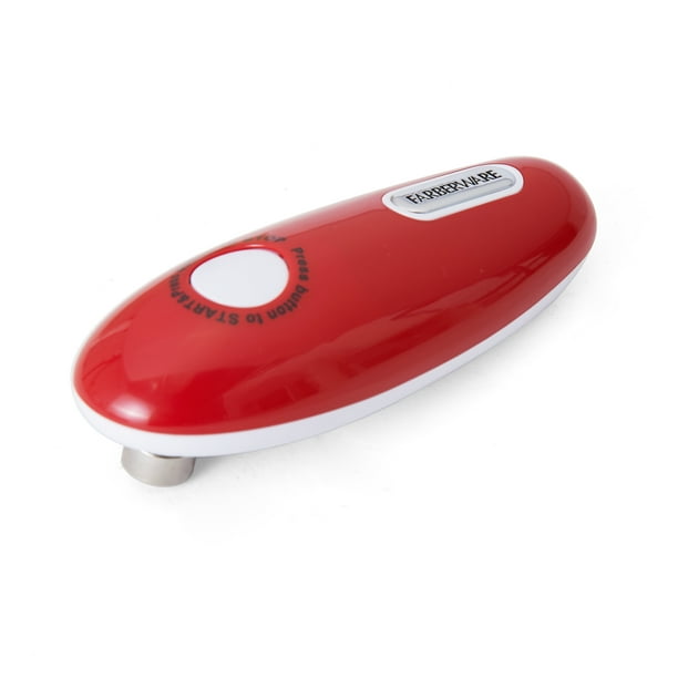 Farberware Red and White Battery Operated Can Opener - Walmart.com