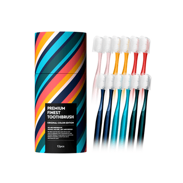100-Pack High-Quality, Durable, Medium-Soft Toothbrushes with Hygienic ...