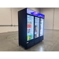 NAFCOOL Industrial Restaurant & Cafe Fridge, Double Glass Door Beverage ...