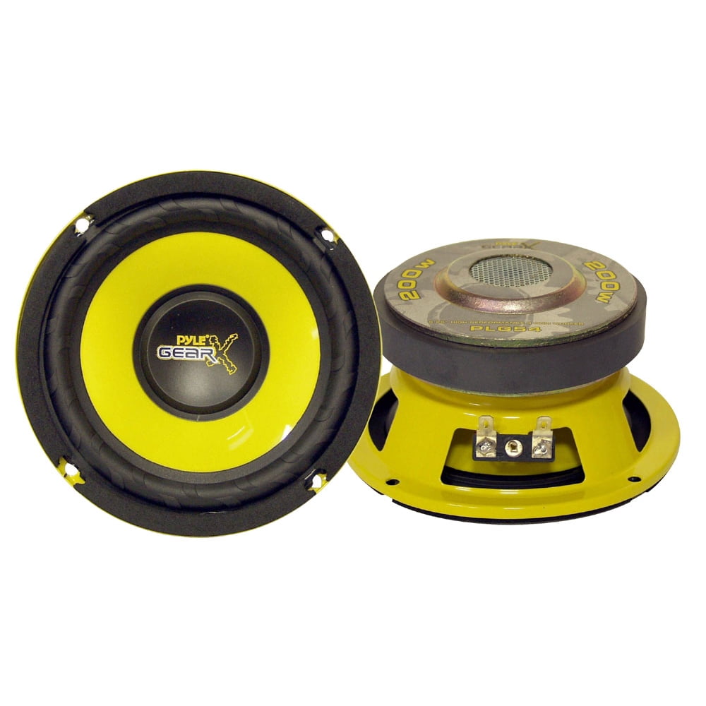 PYLE PLG54 - PLG54 5-Inch 200 Watt Mid Bass Woofer - Walmart.com ...