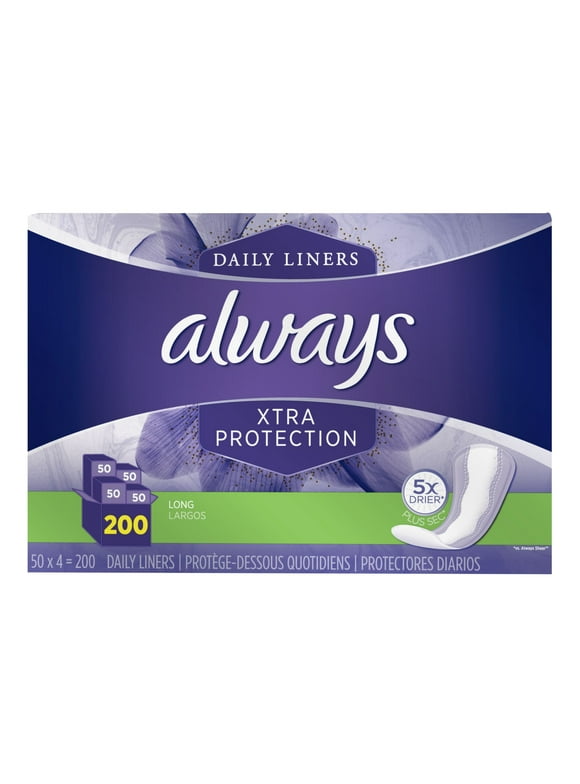Always Panty Liners in Always - Walmart.com