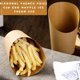 French Fry Cups Disposable Paper Cup Charcuterie Cups Disposable French ...