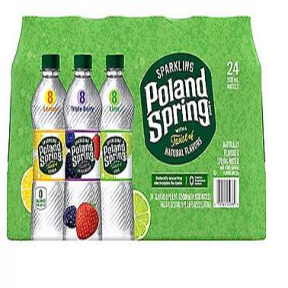 Poland Spring Sparkling Spring Water Variety Pack (16.9 fl. oz., 24 pk.) – Beauty Suppliers ...