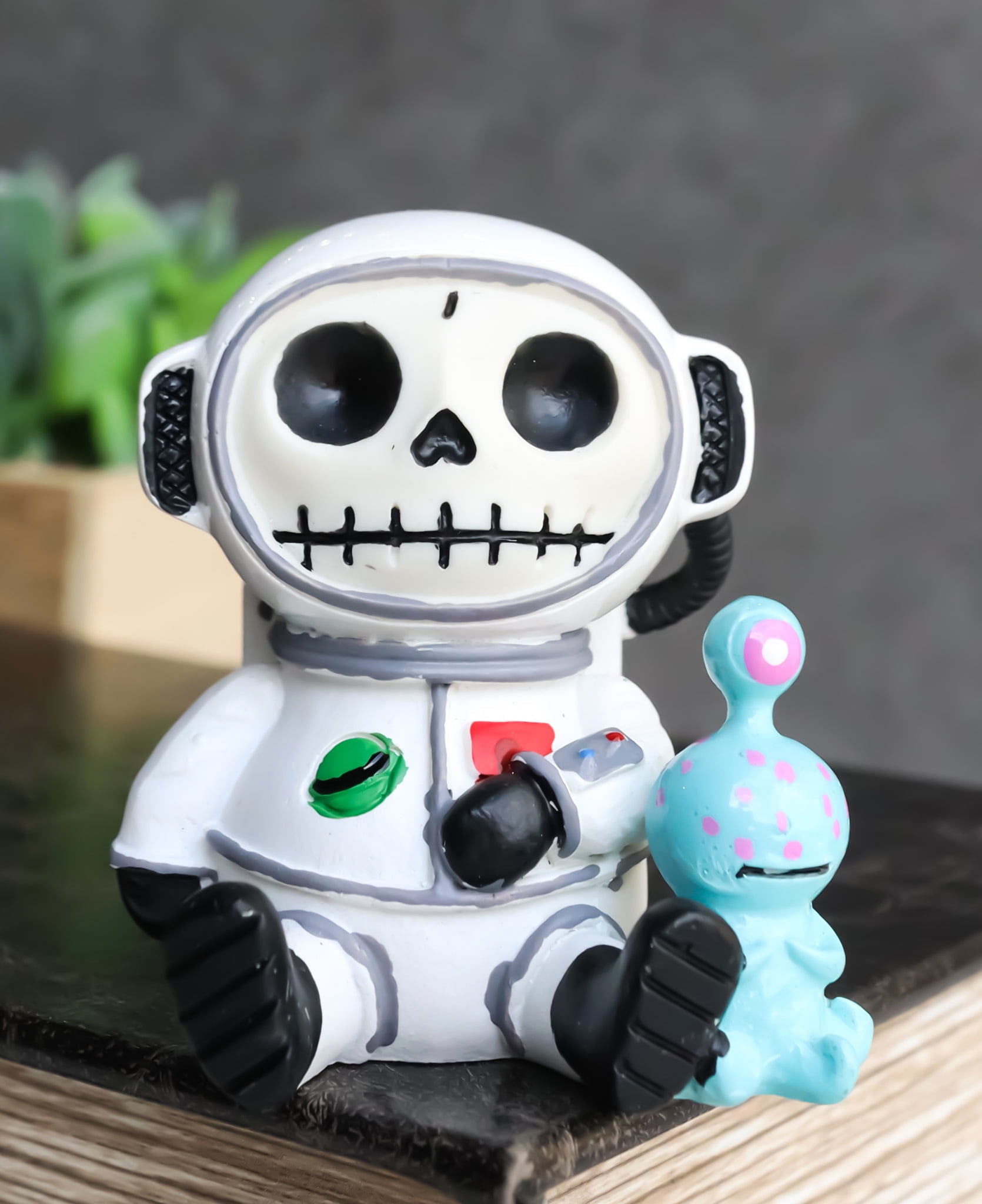 Furrybones Cosmo The Space Explorer Astronaut With ET Alien Furry Bone ...