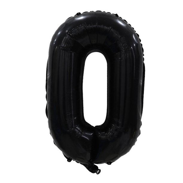 Globos de papel de globo negro, decoraciones digitales para fiestas de ...