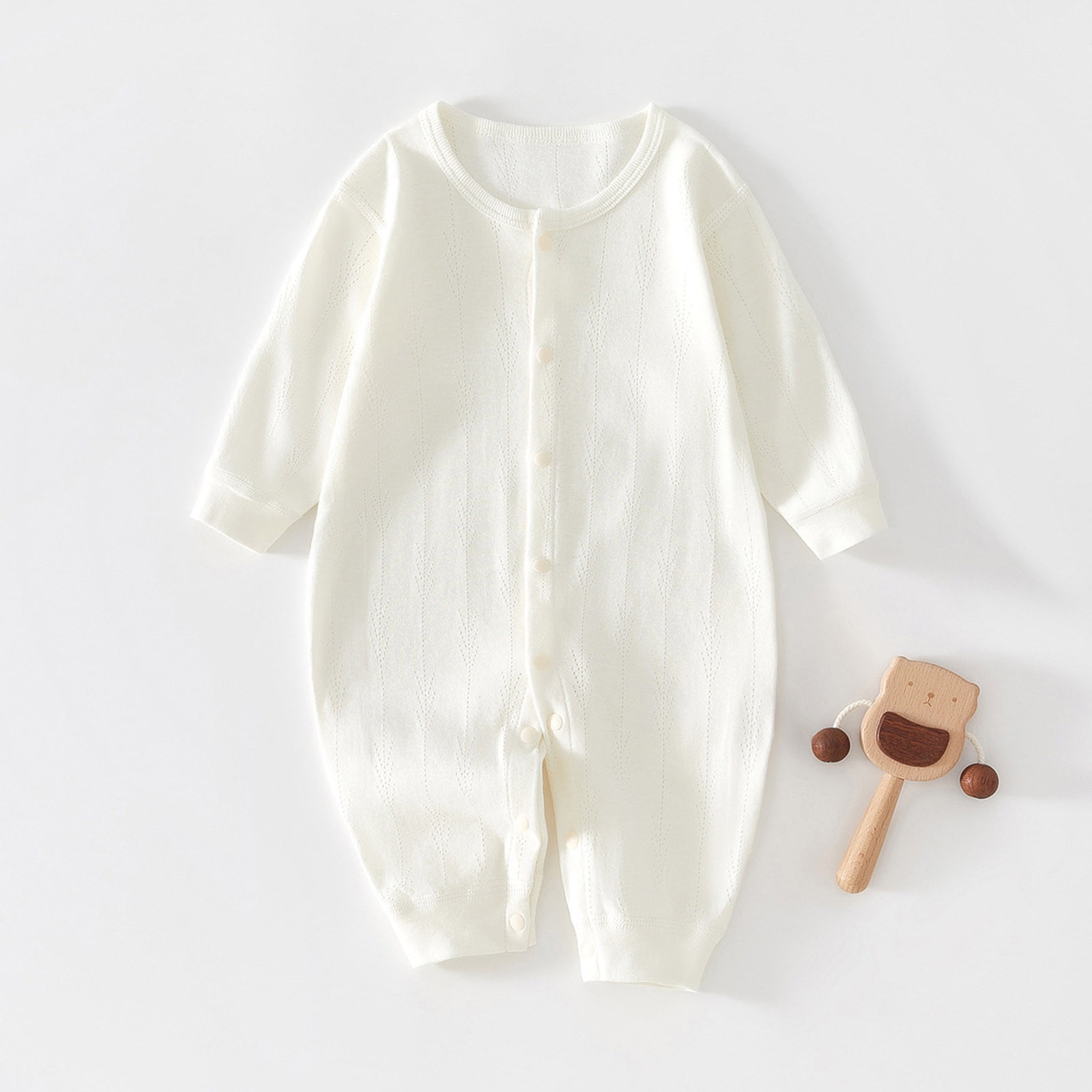 Click here for Amzcrzy Baby Romper 0-2 Years Unisex Long Sleeve B... prices