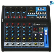 PYLE PYD1964B - Bluetooth 6-Channel DJ Mixer 19'' 5U Rack Mount System ...
