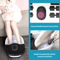KNQZE Collapsible Foot Spa with Heat, 16 Massage Rollers & Bubble ...