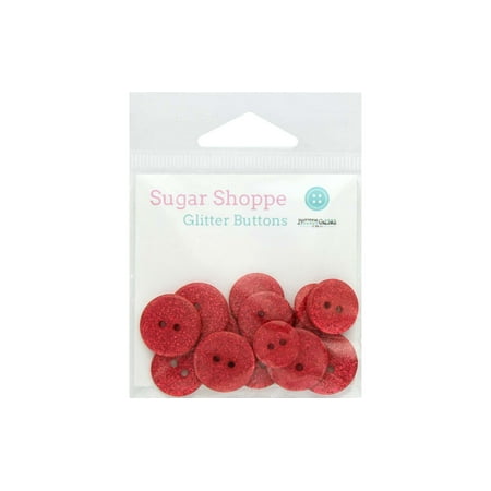 SUS100 BUTTONS GALORE BUTTON SUGAR SHOPPE RUBY SLIPPERS - Walmart.ca