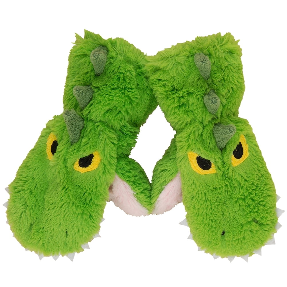 Alligator Toddler Fuzzy Fleece Mittens - Walmart.com