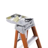 Louisville Ladder 10 Foot Fiberglass Step Ladder, 14 Foot Reach, 300 ...