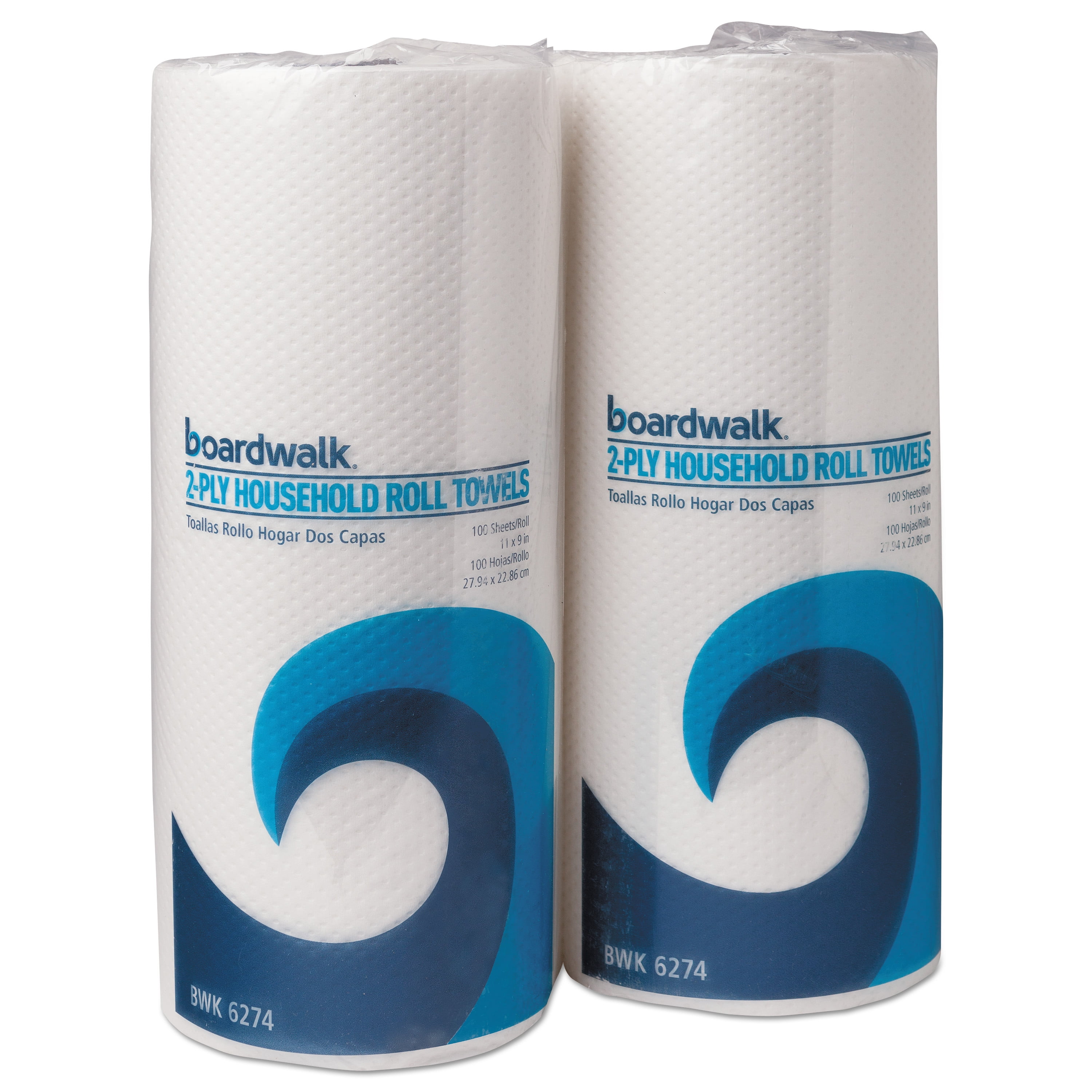 Boardwalk Kitchen Roll Towel 2 Ply 9 X 11 White 100 Roll 30 Rolls boardwalk-kitchen-roll-towel-2-ply-9-x-11-white-100-roll-30-rolls