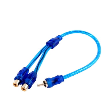 Unique Bargains 2 Pcs 10.5" Long Female to 2 Male RCA Splitter Adapter ...