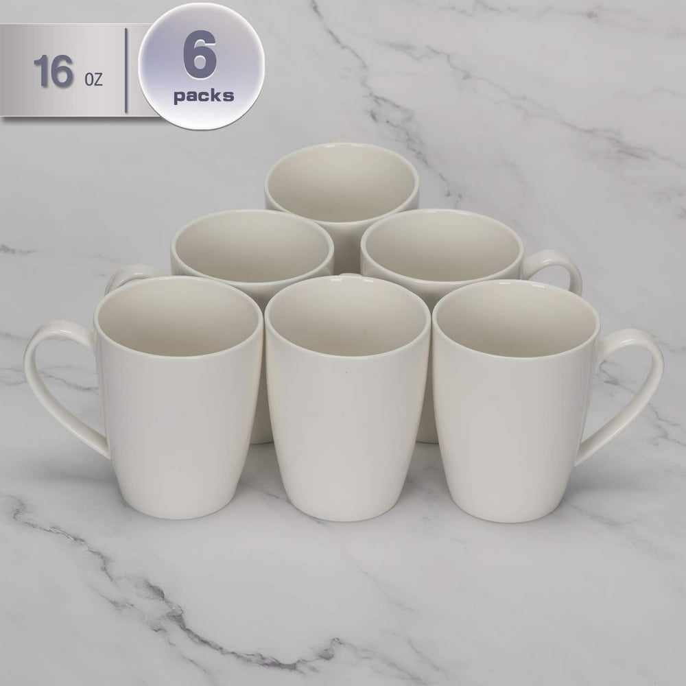 amHomel Mug Set 16 oz 6-Pack - Walmart.com - Walmart.com