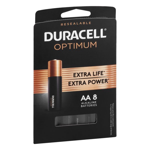 Duracell Optimum AA 8 Pack - Walmart.com - Walmart.com