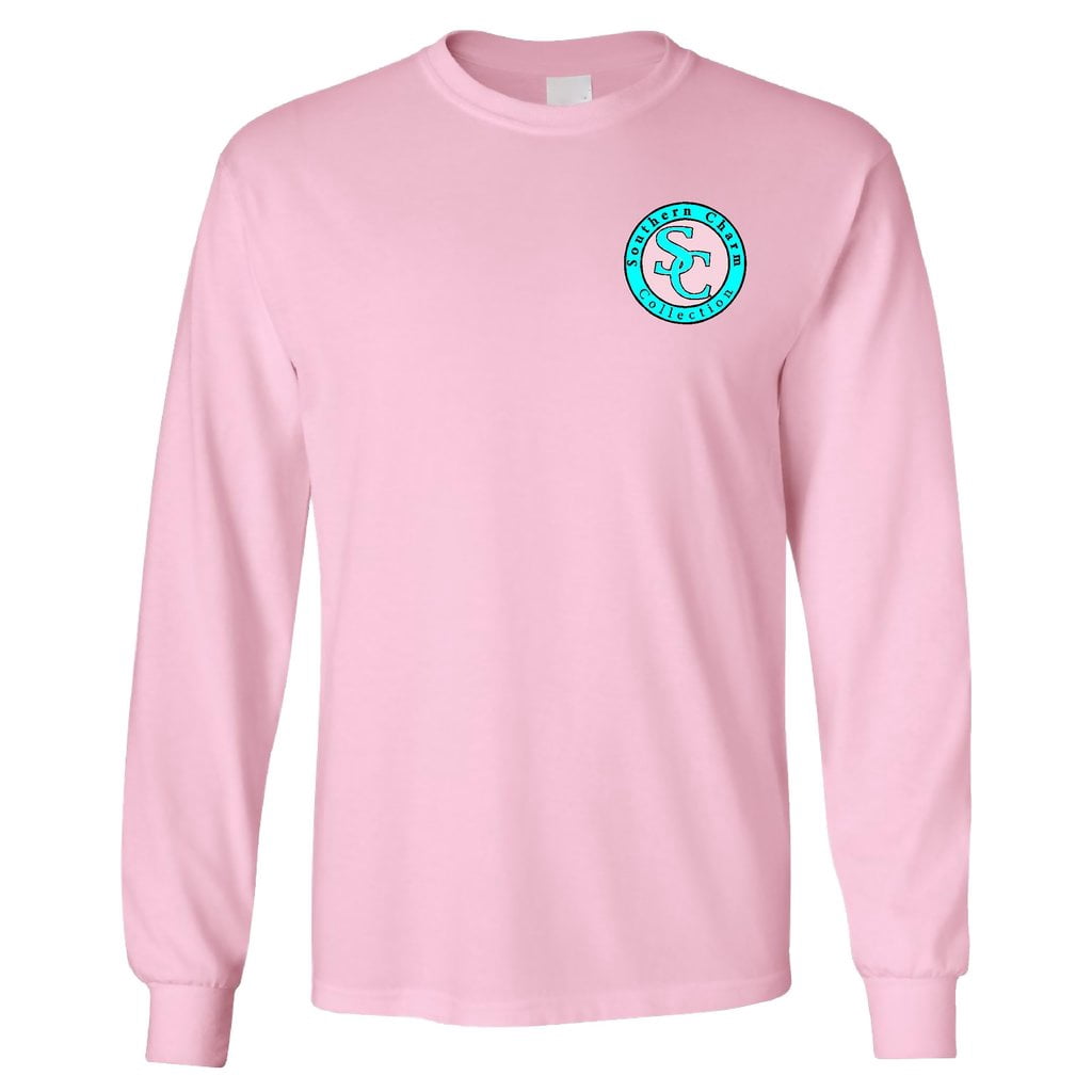 Buy Southern Charm Collection Official Logo on a Long Sleeve Light Pink ...