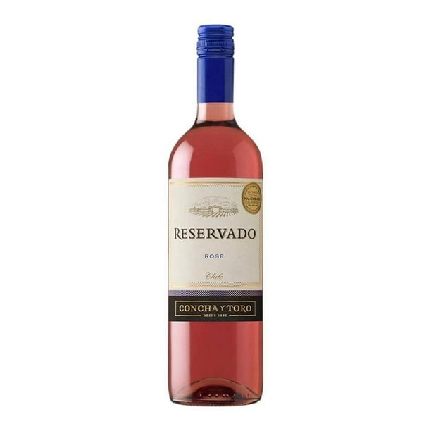 Pack de 4 Vino Rosado Concha Y Toro Reservado Rose 750 ml | Bodega Aurrera en línea