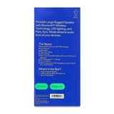 onn Large Rugged Speaker with Bluetooth Wireless Technology and LED ...