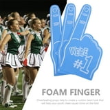 OUNONA 3 Pcs Hand Puppets One Clapping Foam Fingers Football Party ...