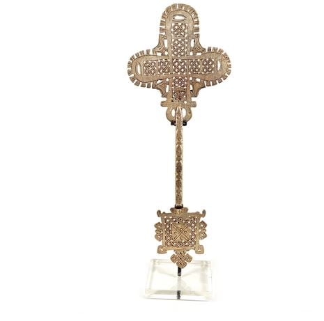 Silver Hand Cross 11" - Walmart.com