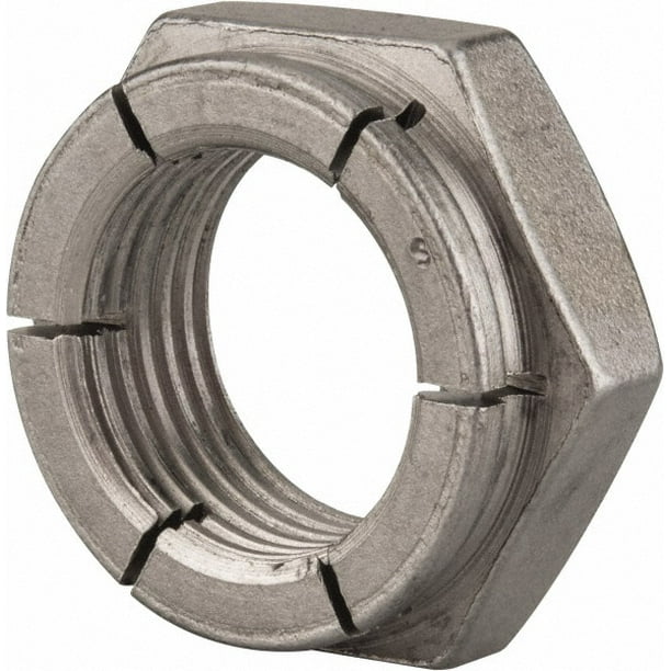 1/4"-20 THIN HEIGHT, LIGHT Flexloc Self-Locking Hex Nut, Stainless ...