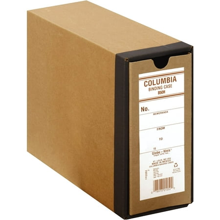 Tops B50H Globe-Weis Columbia recyc fiberboard binding Case, 3-1/8 ...