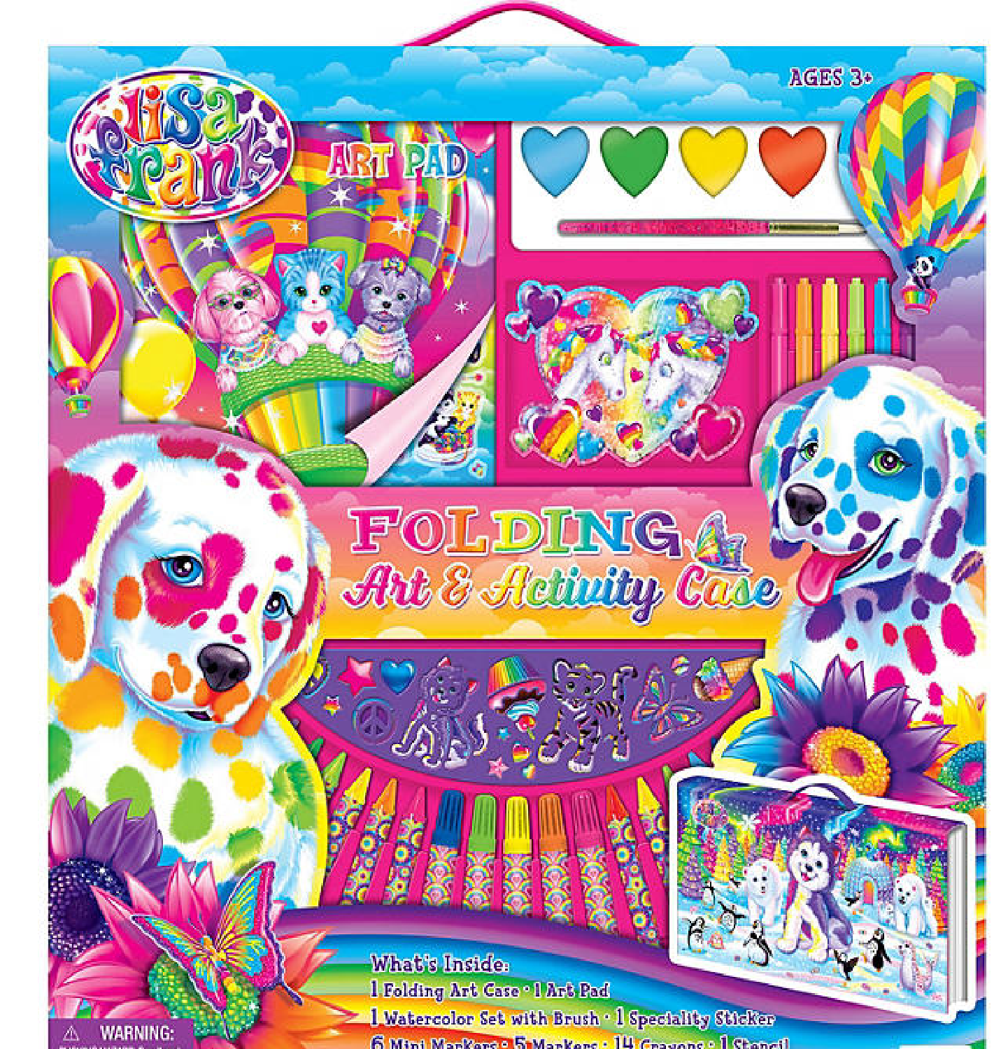 Open Box Bendon Folding Art & Activity Set: Lisa Frank - Walmart.com