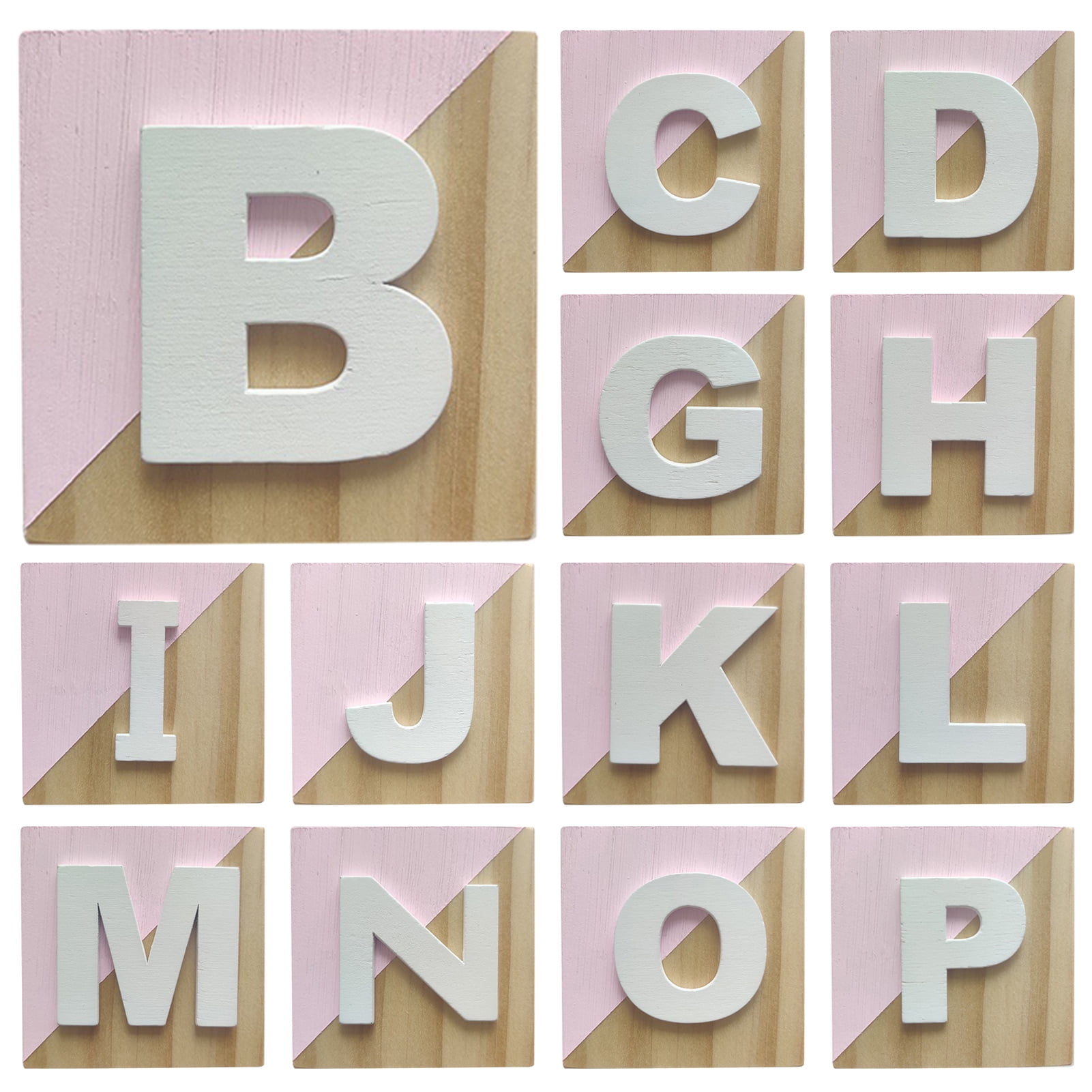 Cheers US Wooden Letters Wood Blocks Table Ornaments Rustic Farmhouse ...