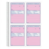 Universal Important Message Pink Pads, 4.25 x 5.5, 1/Page, 50 Forms/Pad ...