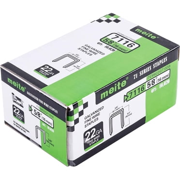 B And C Eagle Finishing Staples 5/8In 18 Gauge 7/32In Crown 5000Qty ...