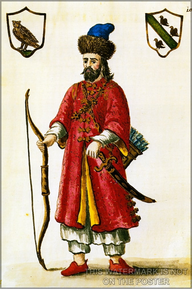 24"x36" Gallery Poster, marco polo tartar costume - Walmart.com