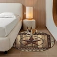 3ft Round Rug Western Farmhouse Area Rugs for Living Room Bedroom ...