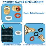 XBVV 233 Pcs Faucet Washers and Plumbing Gaskets Assortment Kit, 10 ...