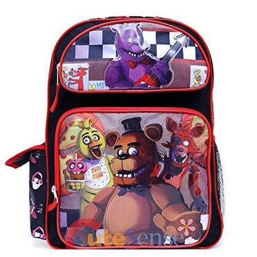 Five Nights at Freddy's 3D Foxy Big Face Backpack - Walmart.com