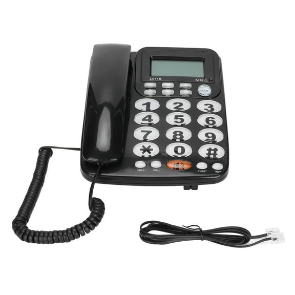 AT&T Landline Home Phone CL2940, Corded with Large Button, ID Display ...