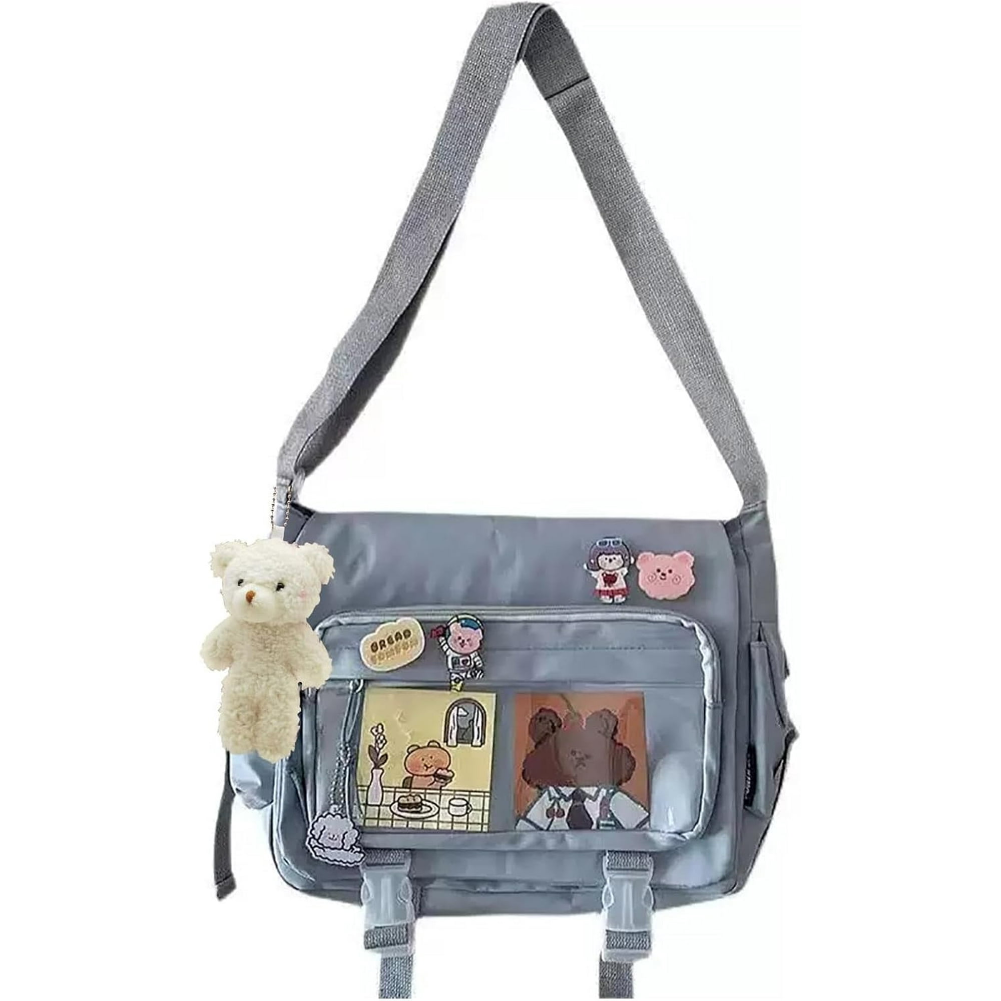 Click here for Kwuty Kawaii Crossbody Ita Bag For Women With Pin... prices