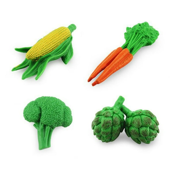 Realistic Fruits Vegetables Action Figure Food Model Ornaments Early ...