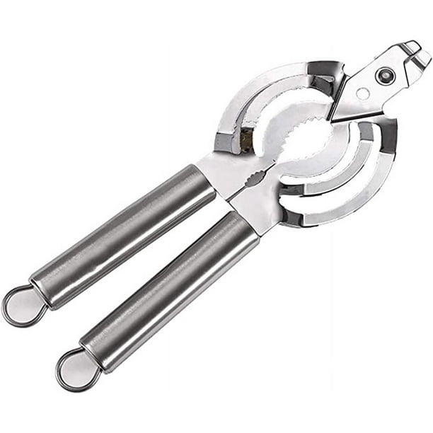 SHAR Manual Can Opener Multi-Function 4 in 1 Easy Turn Handle Smooth ...