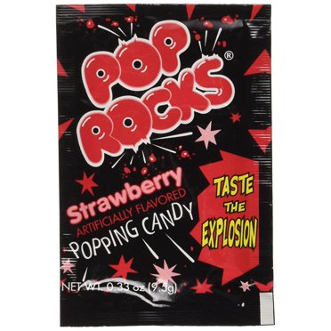 Pop Rocks Blue Raspberry, 24 Count - Walmart.com