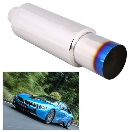 N1 Style Muffler N1 Style Exhaust Pipe 2.5inch Inlet Muffler 2.5inch ...