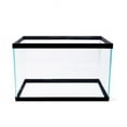 Aqua Culture 10 Gallon Transparent Glass Fish Tank, Freshwater and ...