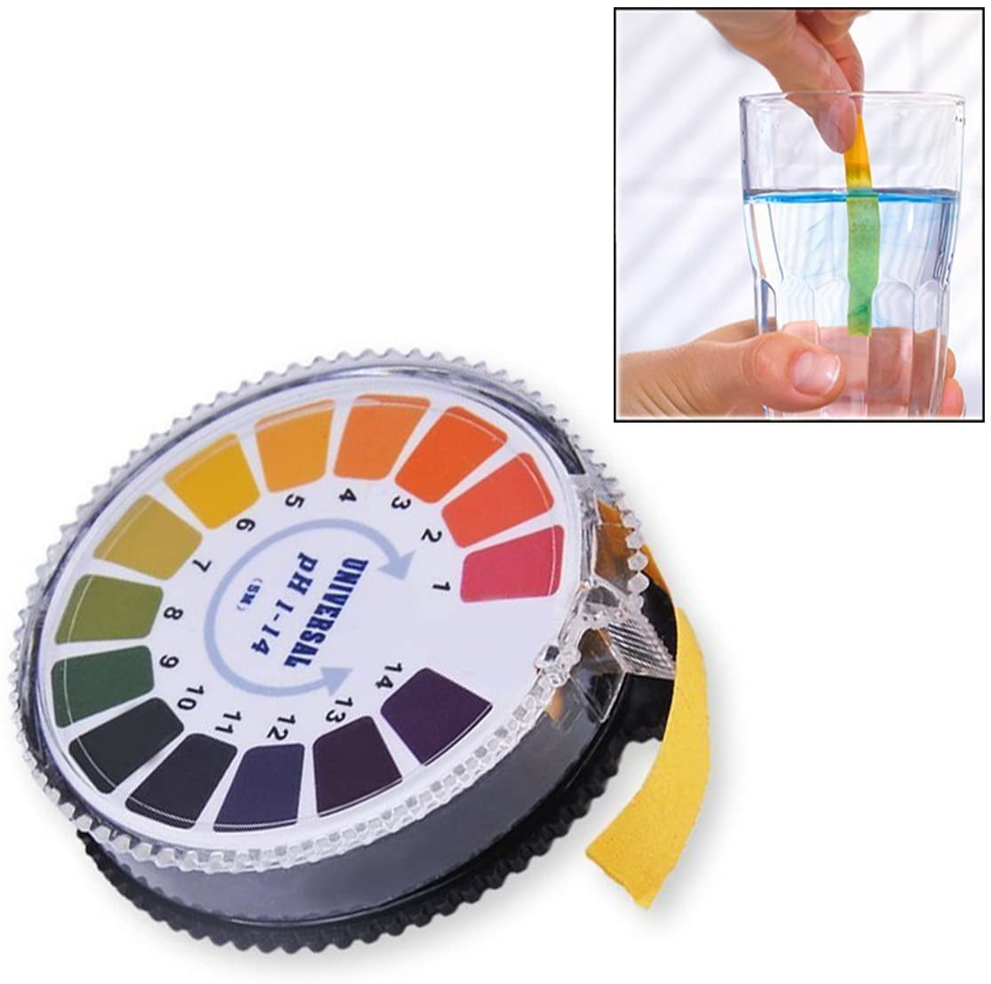 Universal 5 Meters PH Indicator Litmus Test Paper Strip Roll, PH 1 14 ...