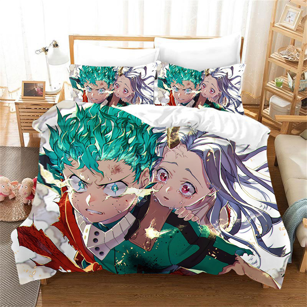New Cool My Hero Academia Bedding Bed Set Twin Full Queen King Size ...