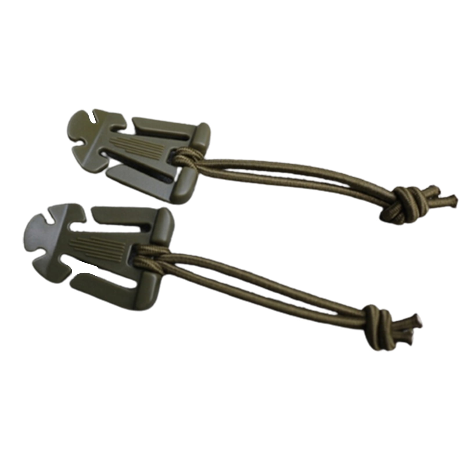 1 Pair Hanging Buckles Mini Elastic Cord Nylon Strap Webbing Dominator ...