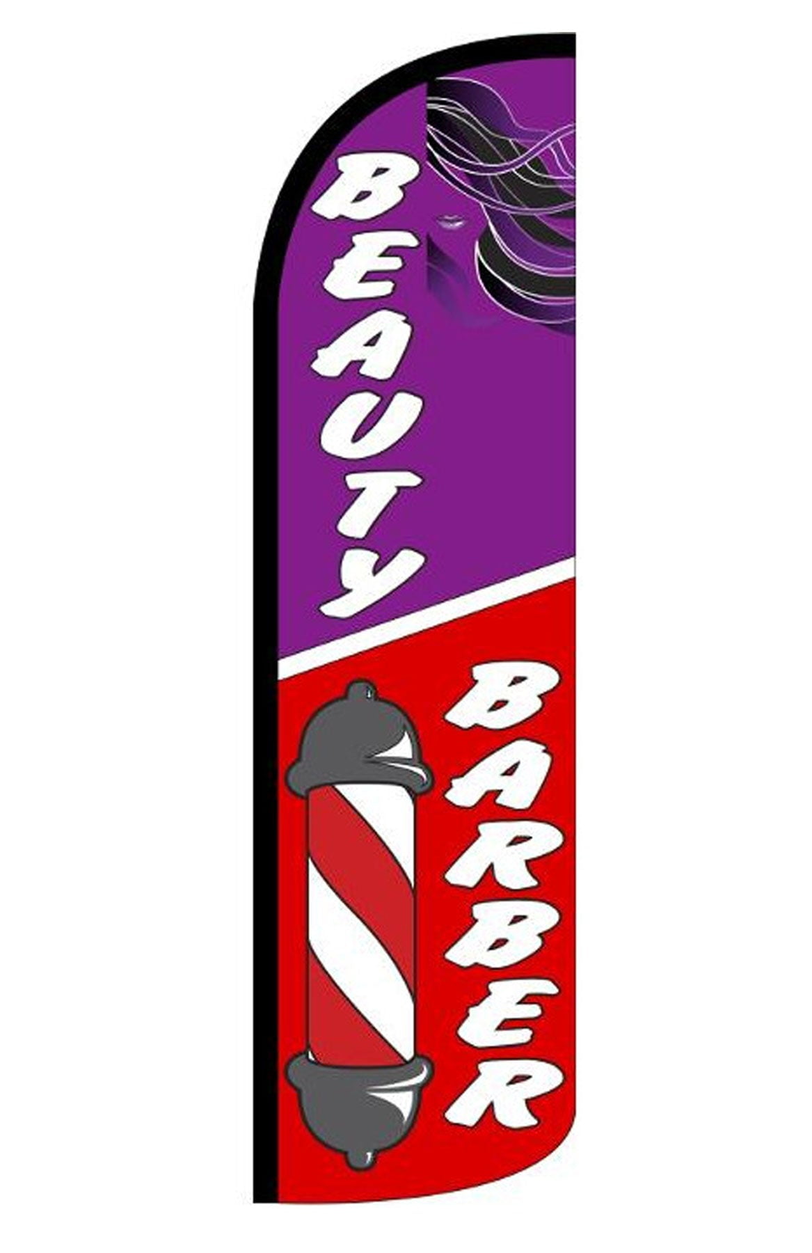 BEAUTY BARBER Windless Flag Without Pole |Advertisement /Business Flags ...