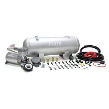 VIAIR 485C Gen 2 200 PSI Dual Onboard Air System Electric Compressor Kit, Black - Walmart.com