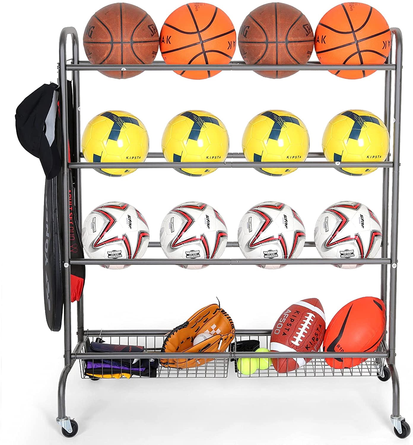 Basketball Accessories Commercial Gym Exercise Ball Holder Large ...