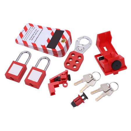 Electrical Lockout Tagout Kit, Circuit Breaker Lockout Temperature ...