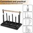 RAIN Bottle Holder For Sodastream, 6 Bottle Stand, Drip Rack, Bottles ...
